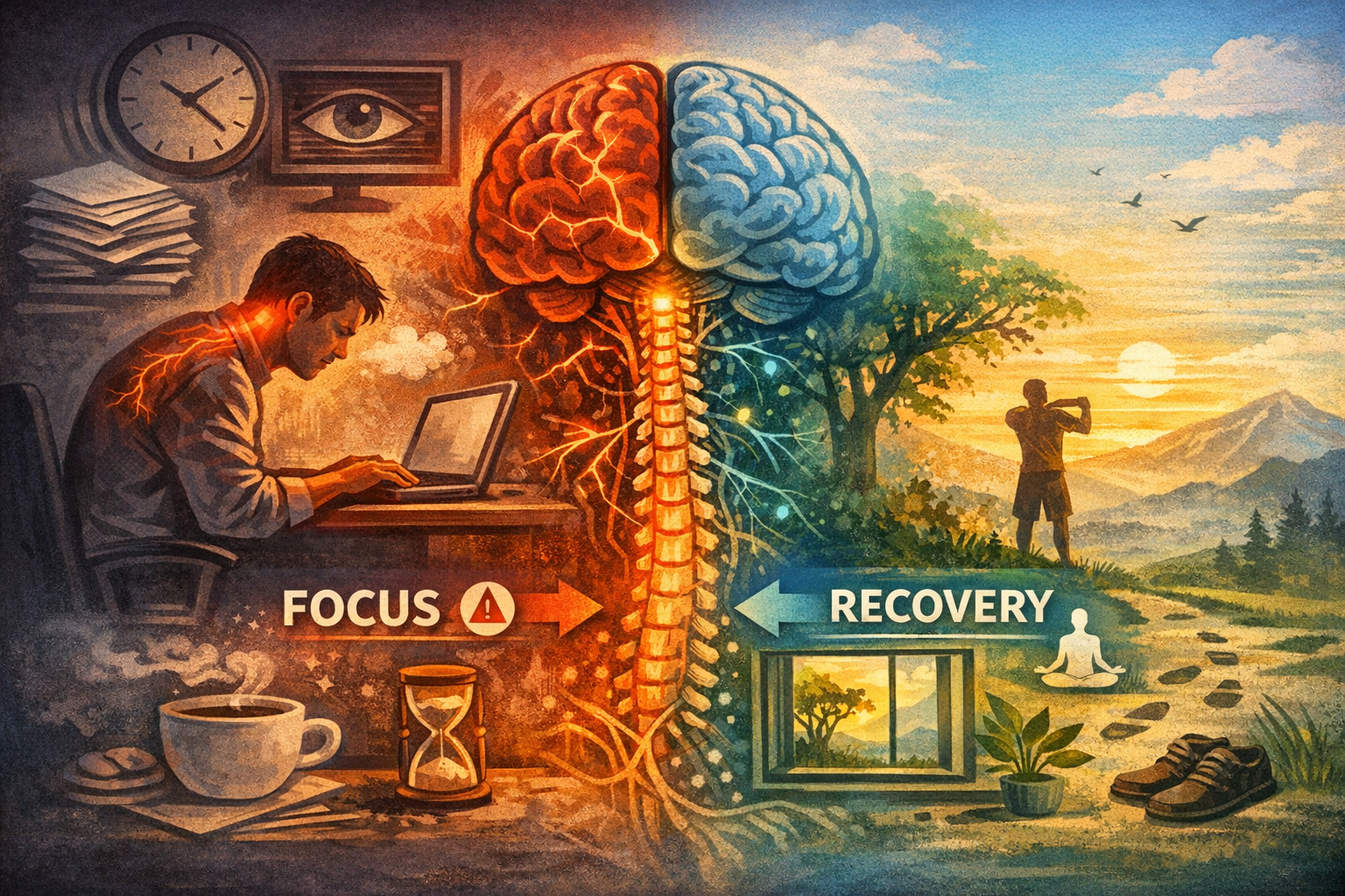 How Desk Work Affects Your Nervous System: The Physical Cost of Focus – VD