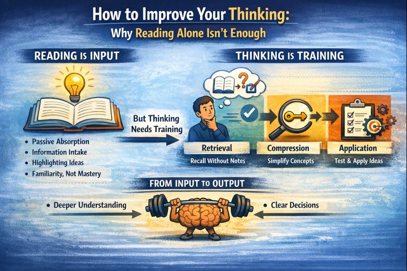 How to Improve Your Thinking: Why Reading Alone Isn’t Enough – VD